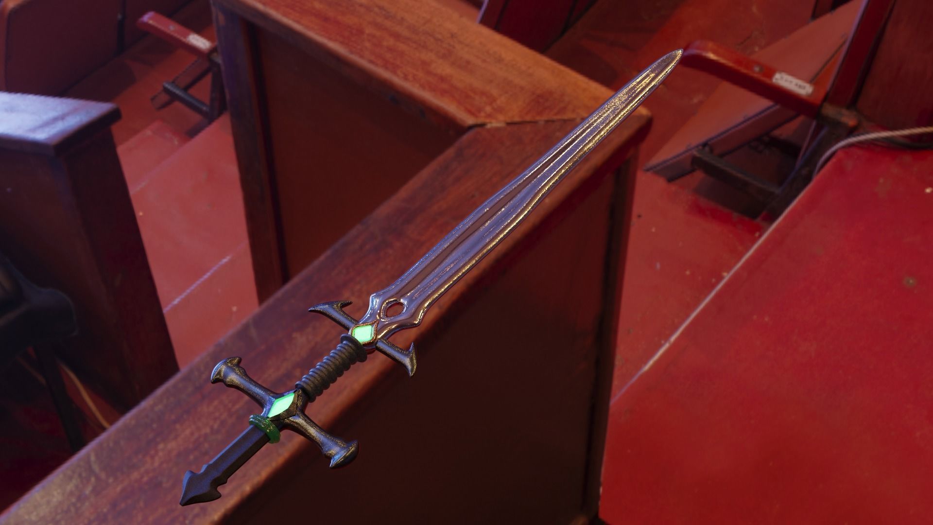 Ruination Sword For 3d printing free 3D model 3D printable | CGTrader