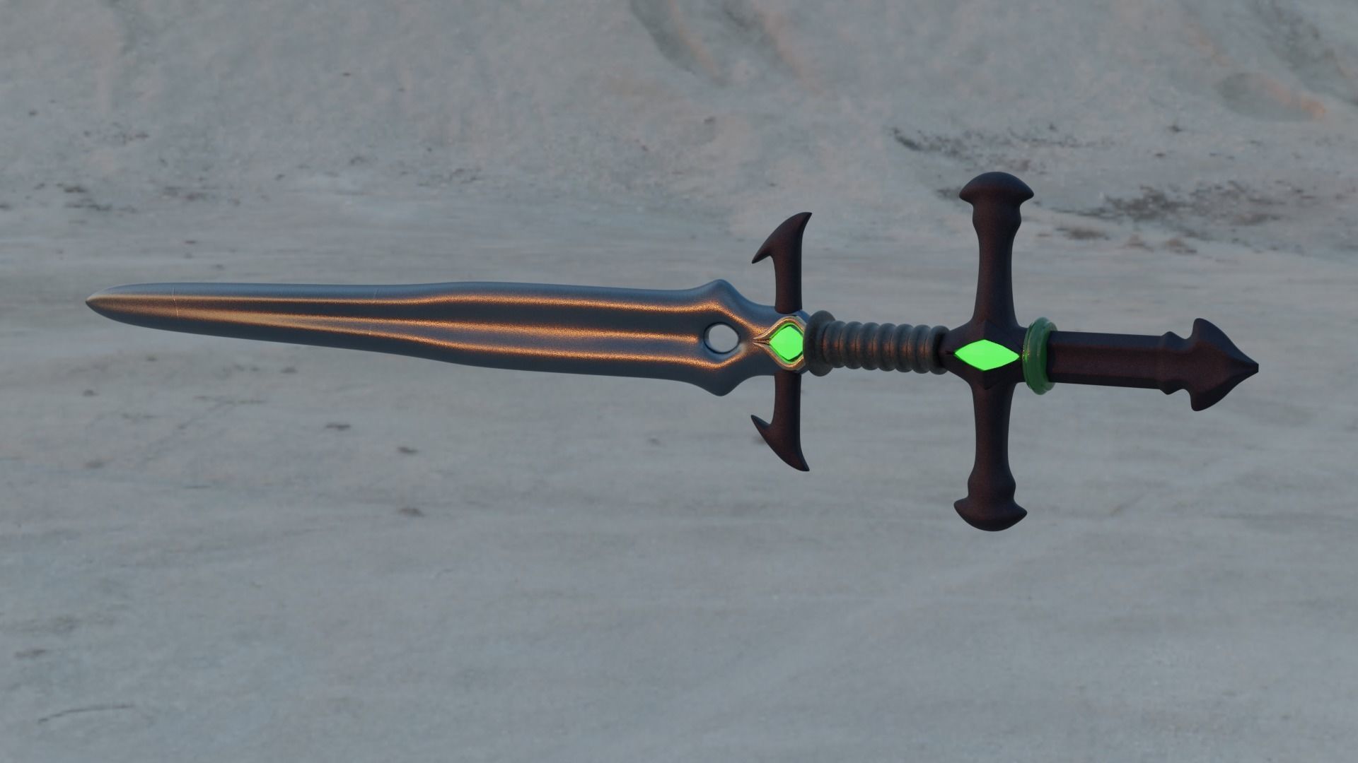 Ruination Sword For 3d printing free 3D model 3D printable | CGTrader