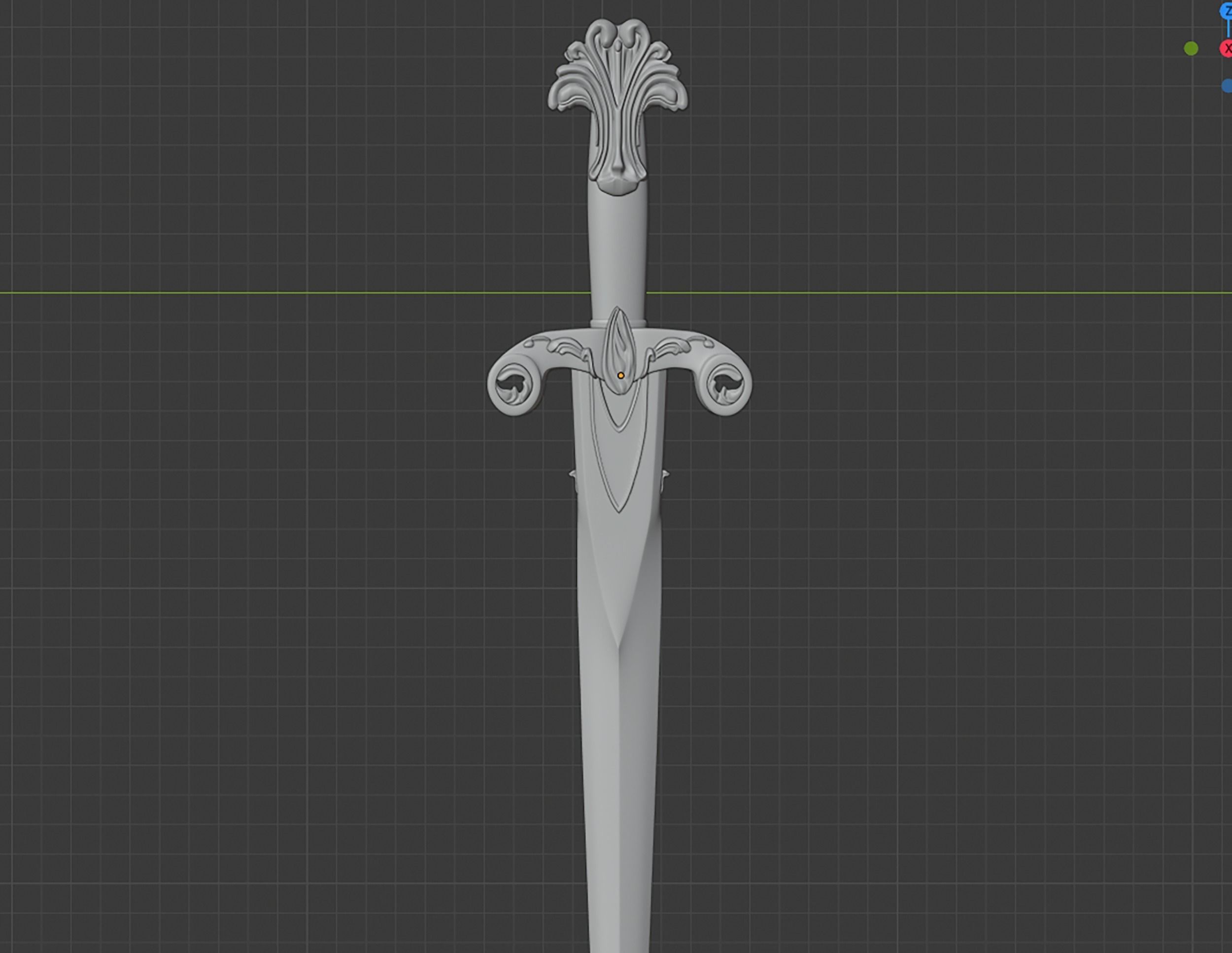Callisto sword from Xena Warriors Princess 3D model 3D printable | CGTrader