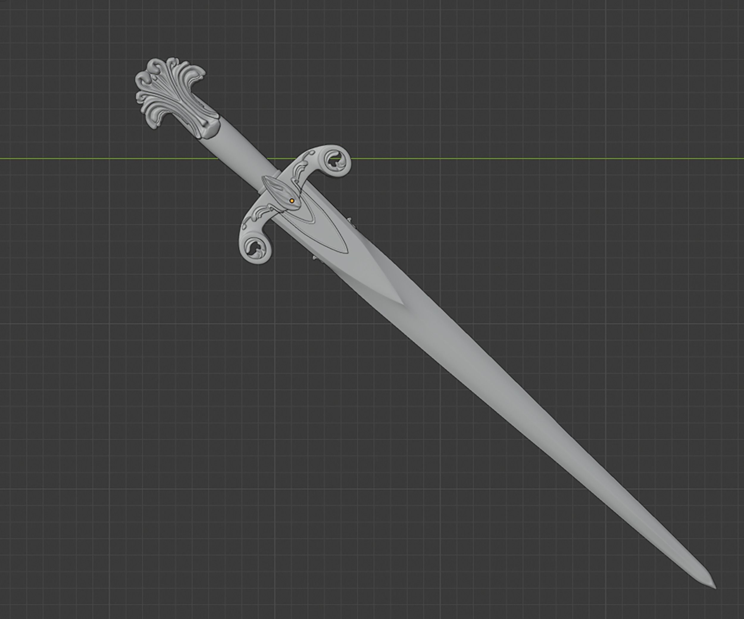 Callisto sword from Xena Warriors Princess 3D model 3D printable | CGTrader