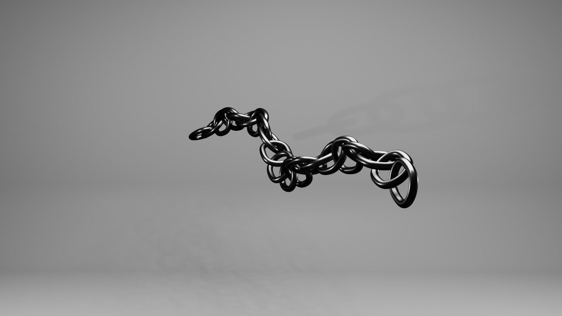 Long metal chain free 3D model | CGTrader