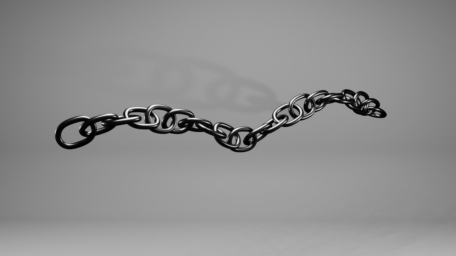 Long metal chain free 3D model | CGTrader