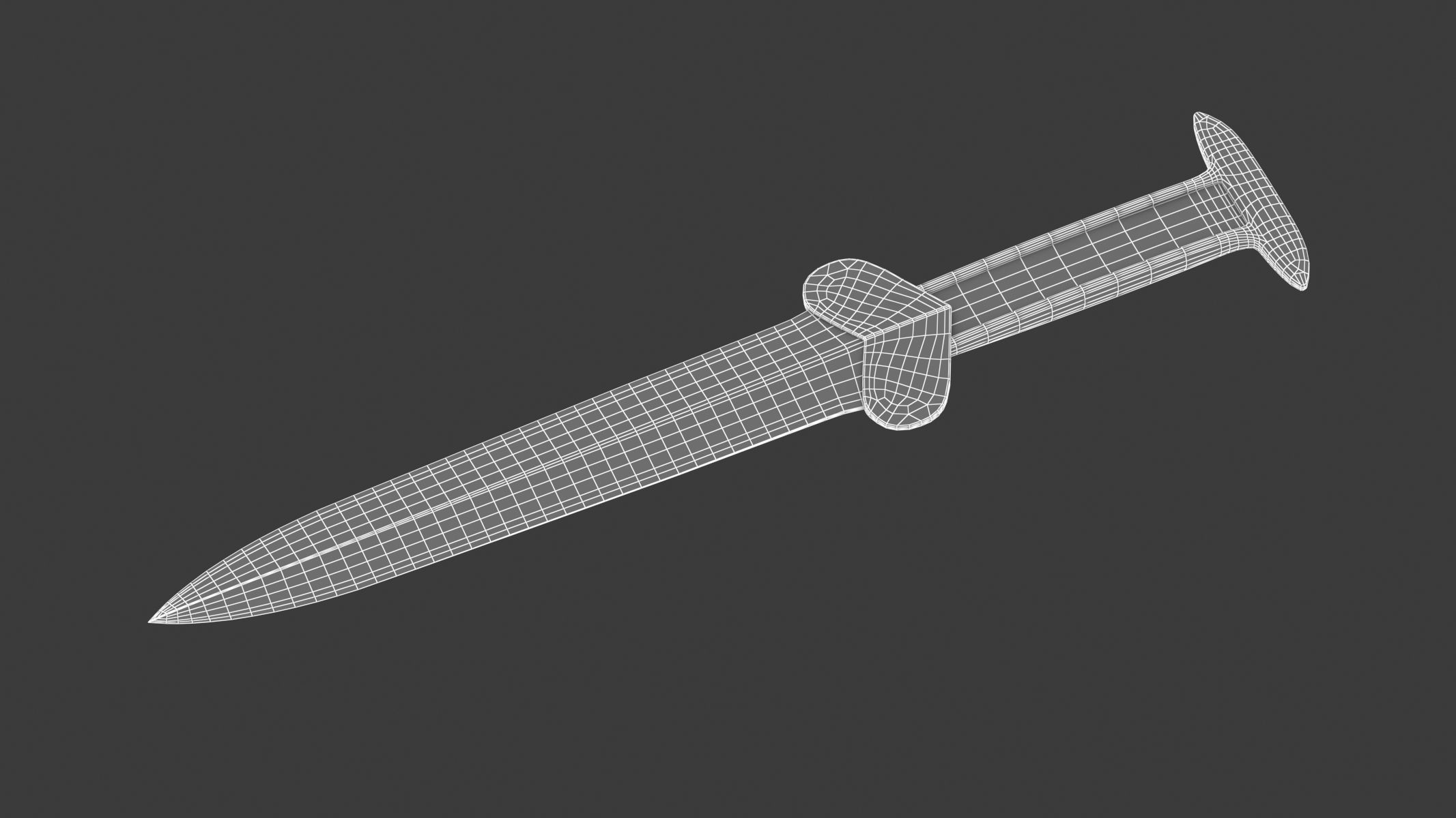 3D model Scythian Acinaces VR / AR / low-poly | CGTrader