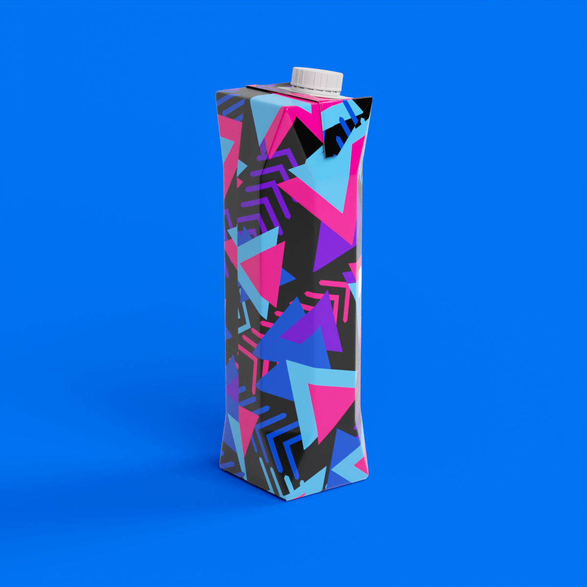 Tetra Pack Prisma Edge 1000ml with Dreamcap 3D model | CGTrader