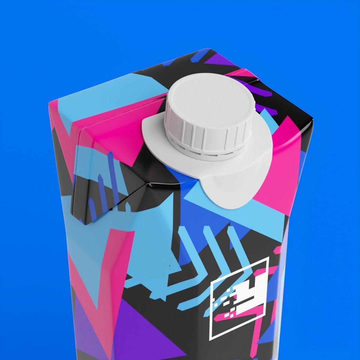 Tetra Pack Prisma Edge 1000ml with Dreamcap 3D model | CGTrader