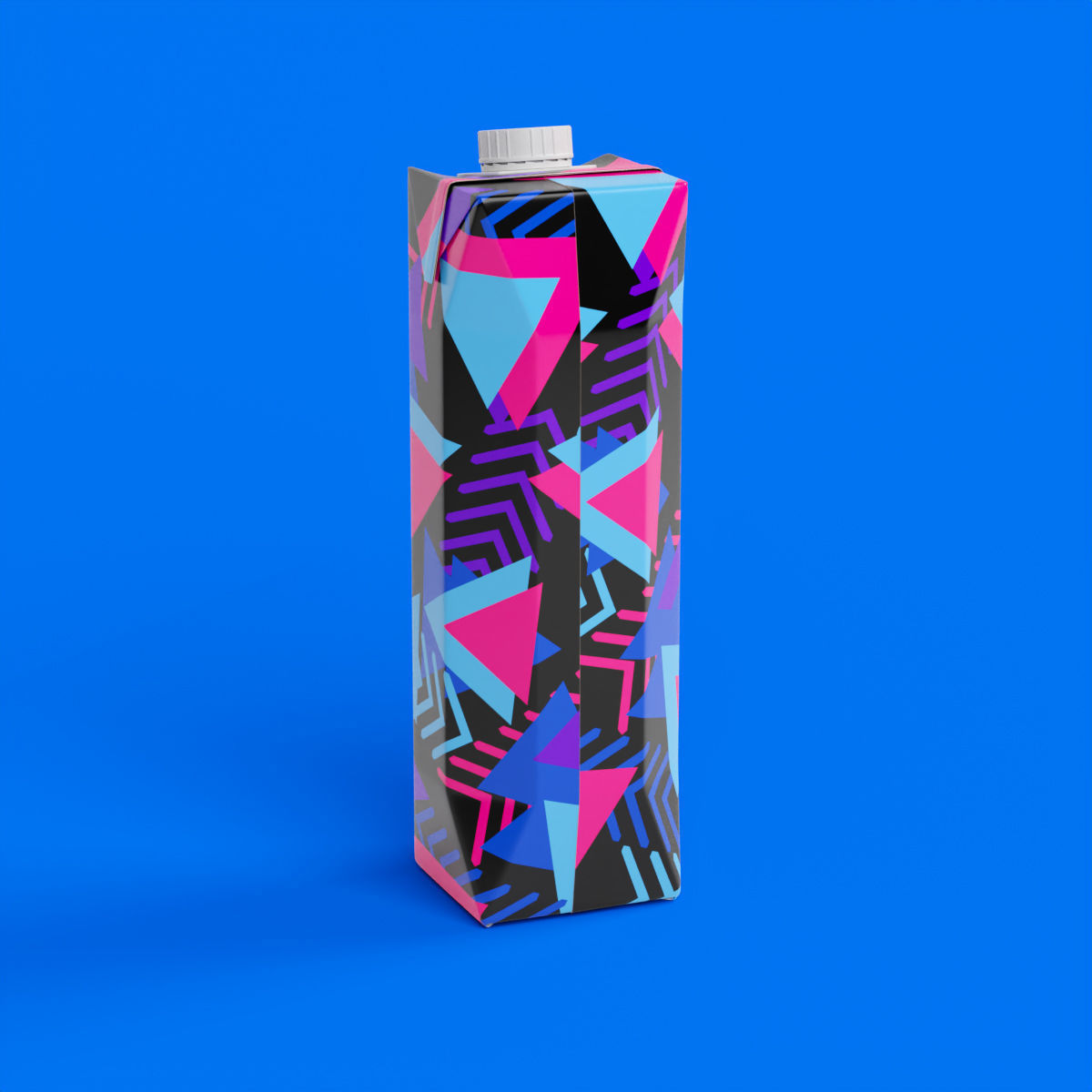 Tetra Pack Prisma Edge 1000ml with Dreamcap 3D model | CGTrader