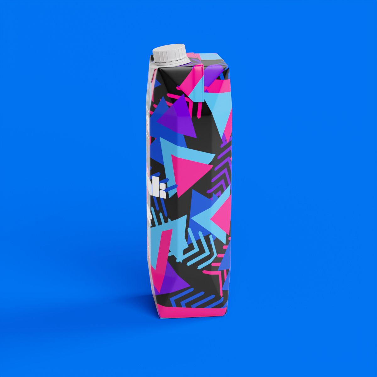 Tetra Pack Prisma Edge 1000ml with Dreamcap 3D model | CGTrader