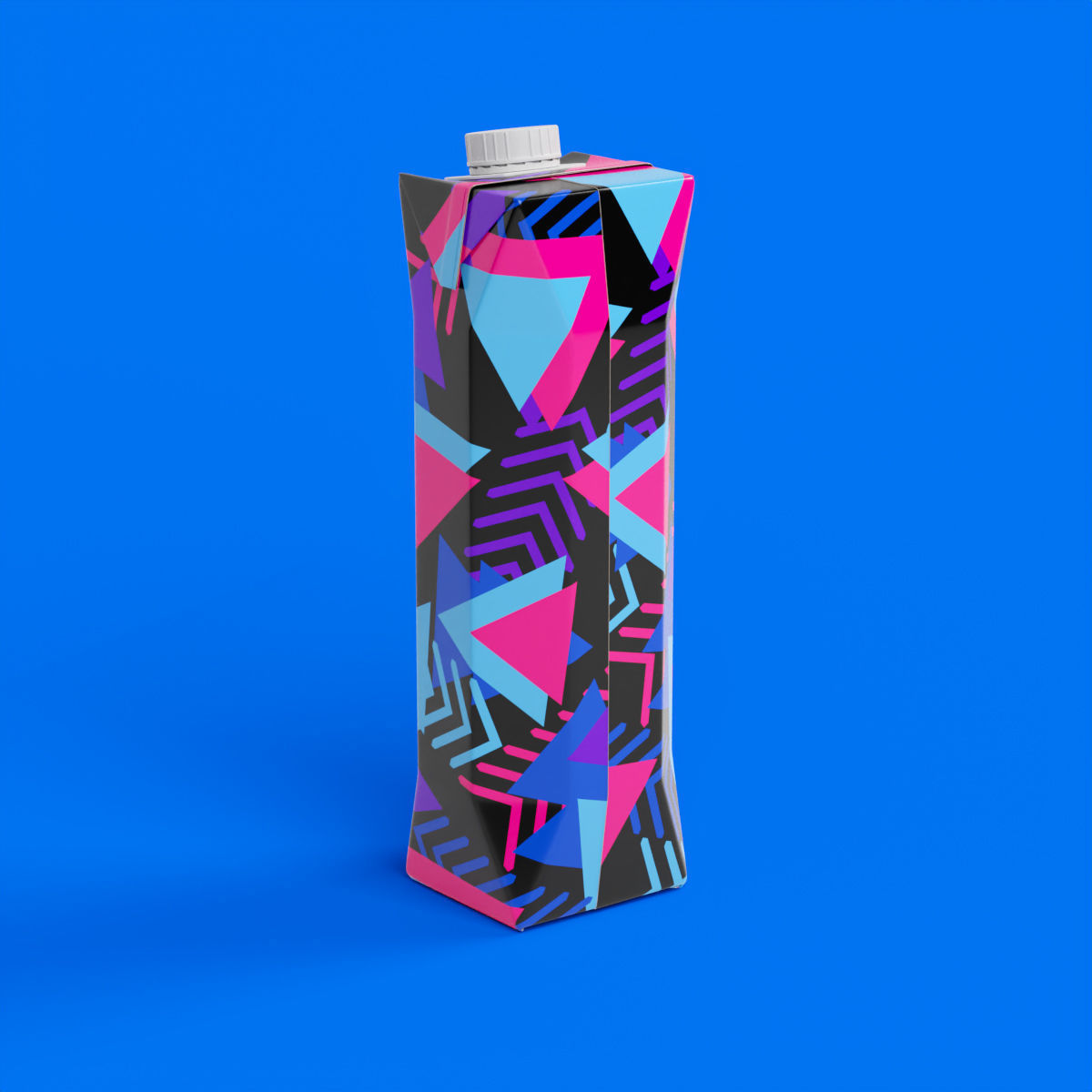 Tetra Pack Prisma Edge 1000ml with Dreamcap 3D model | CGTrader