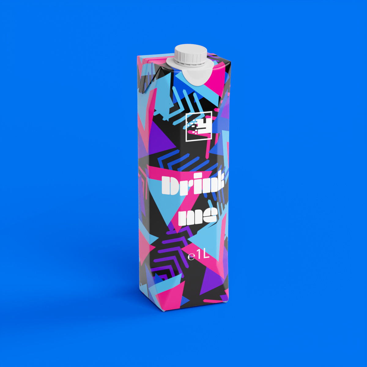 Tetra Pack Prisma Edge 1000ml with Dreamcap 3D model | CGTrader