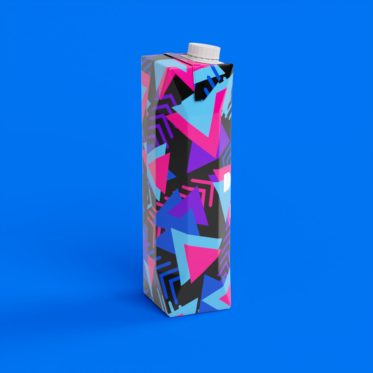 Tetra Pack Prisma Edge 1000ml with Dreamcap 3D model | CGTrader