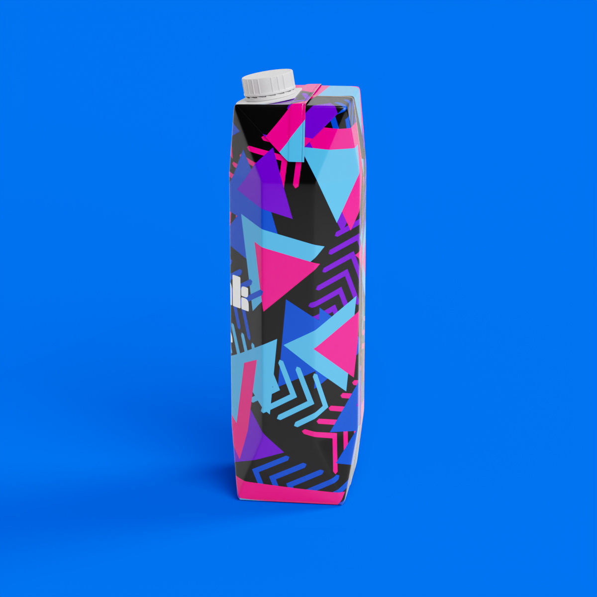 Tetra Pack Prisma Edge 1000ml with Dreamcap 3D model | CGTrader