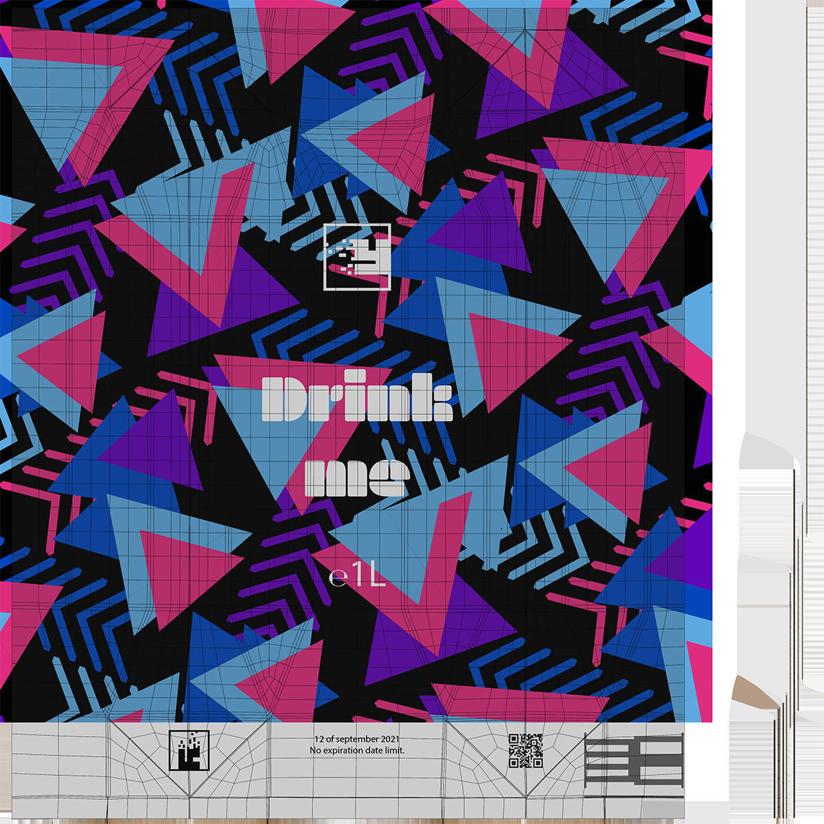 Tetra Pack Prisma Edge 1000ml with Dreamcap 3D model | CGTrader