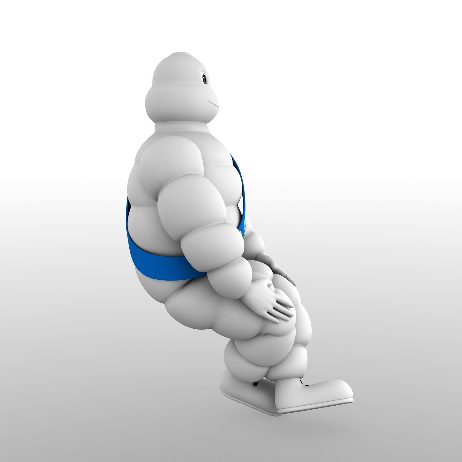 3D model Michelin Mascot VR / AR / low-poly | CGTrader