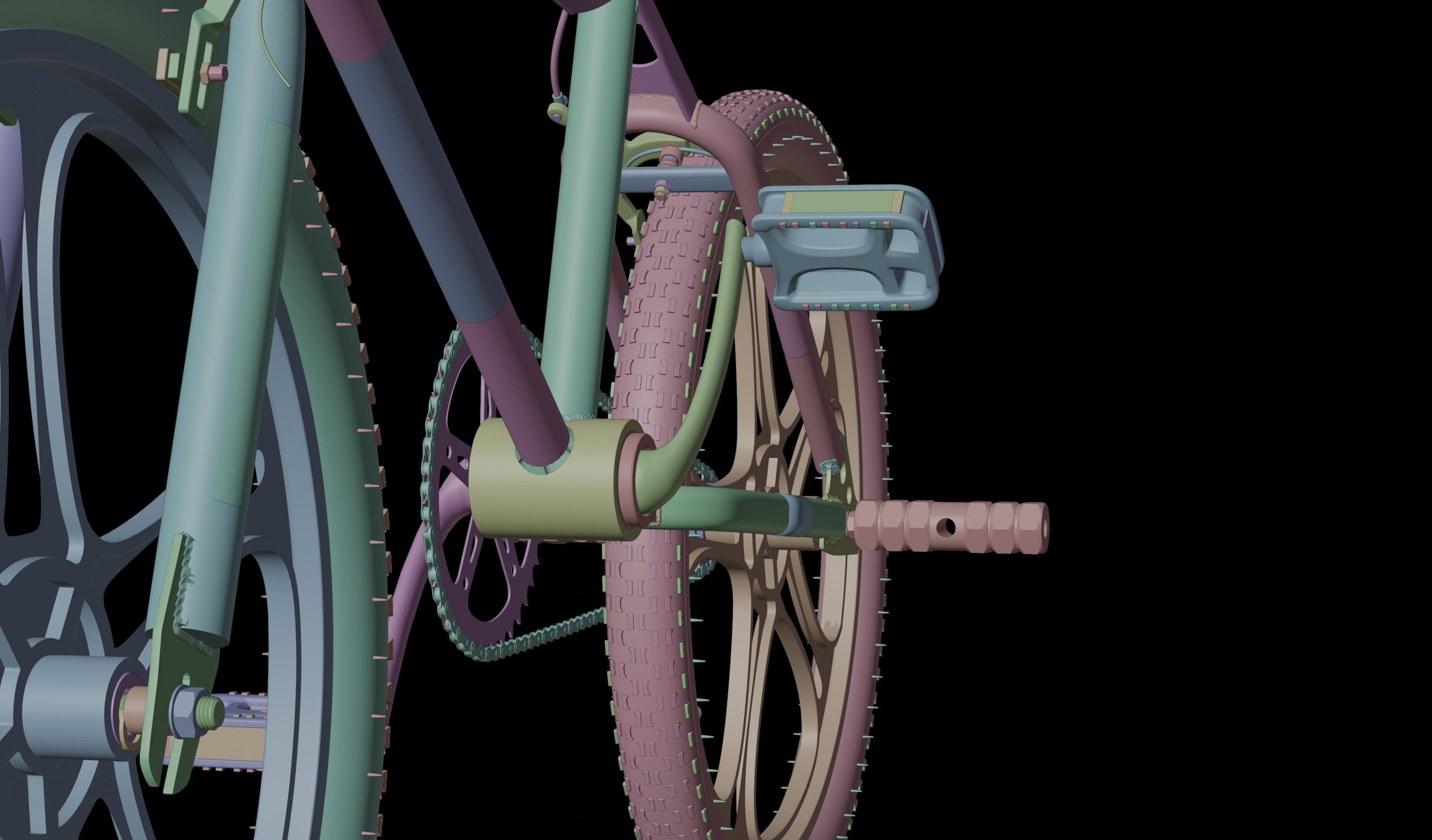 3D model Mongoose BMX Stranger Things Mad-Max Edition VR / AR / low ...