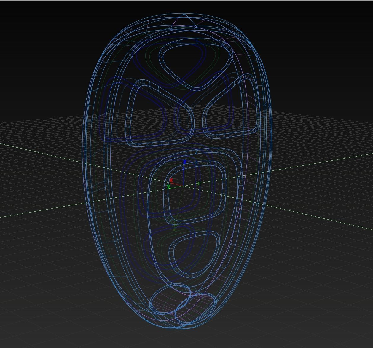 Keyform Visualization 3D model | CGTrader