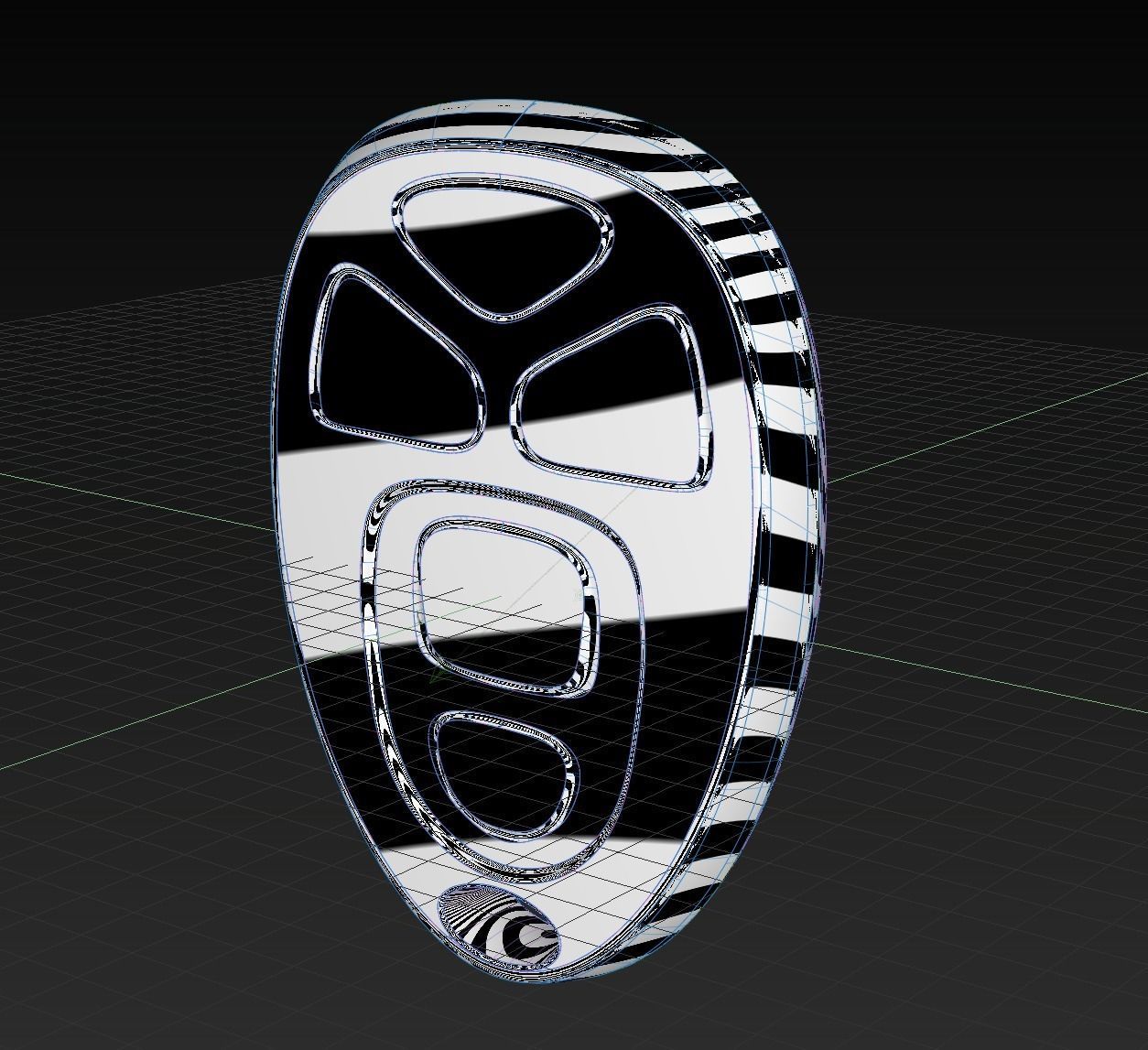 Keyform Visualization 3D model | CGTrader