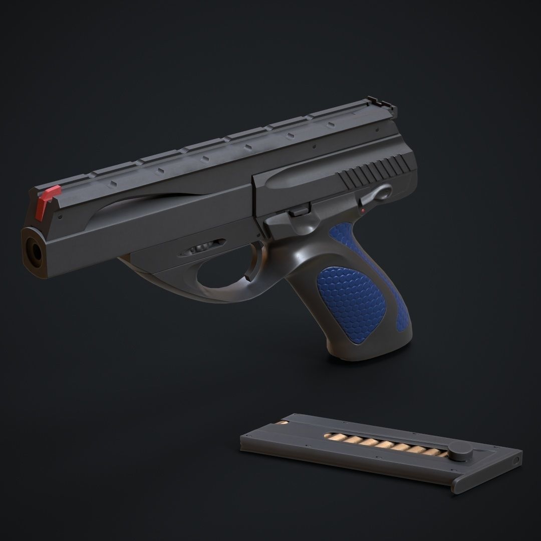 3D model game ready Beretta Neos VR / AR / low-poly | CGTrader