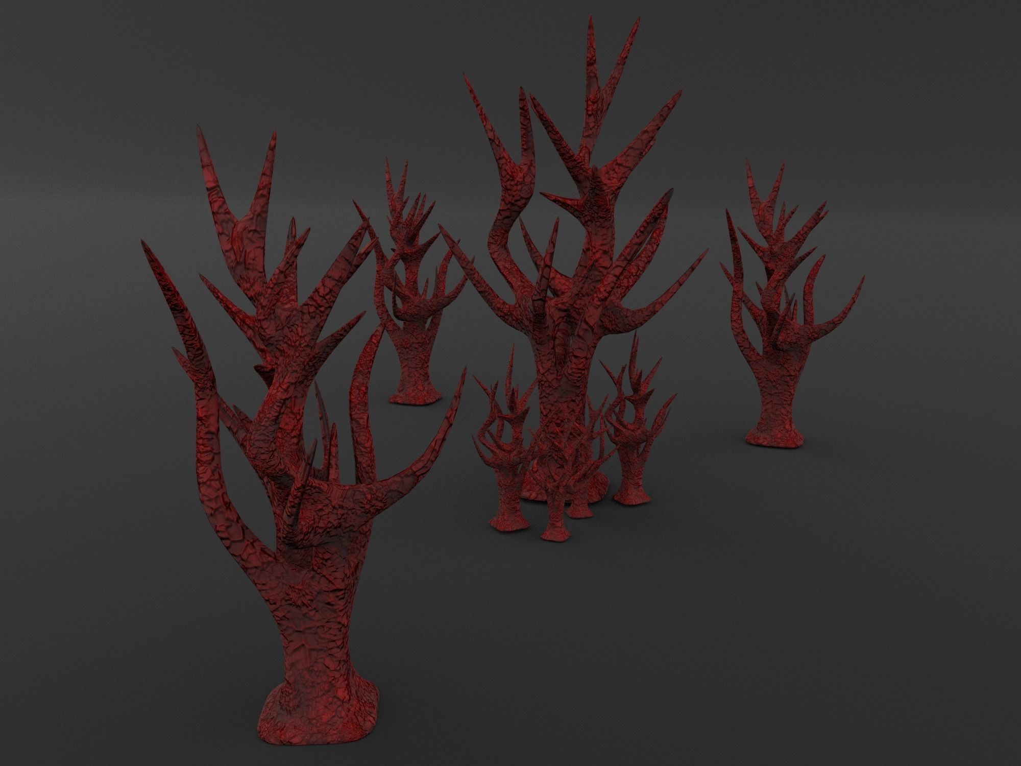 3D model Alien Plant VR / AR / low-poly | CGTrader