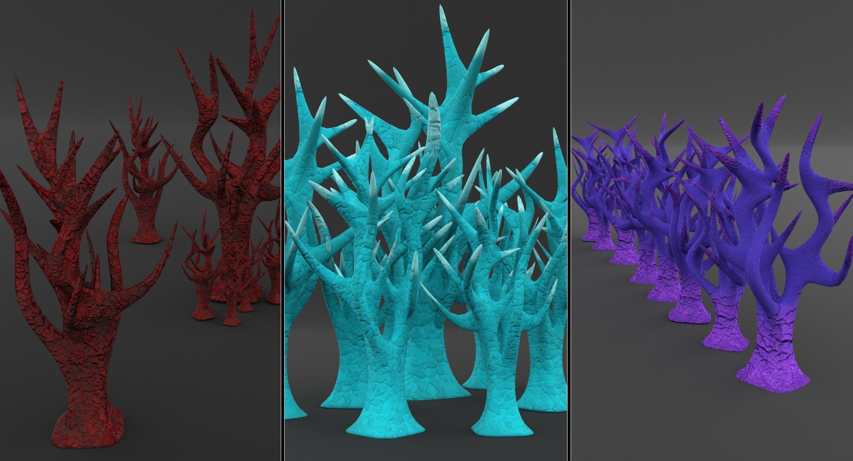 3D model Alien Plant VR / AR / low-poly | CGTrader