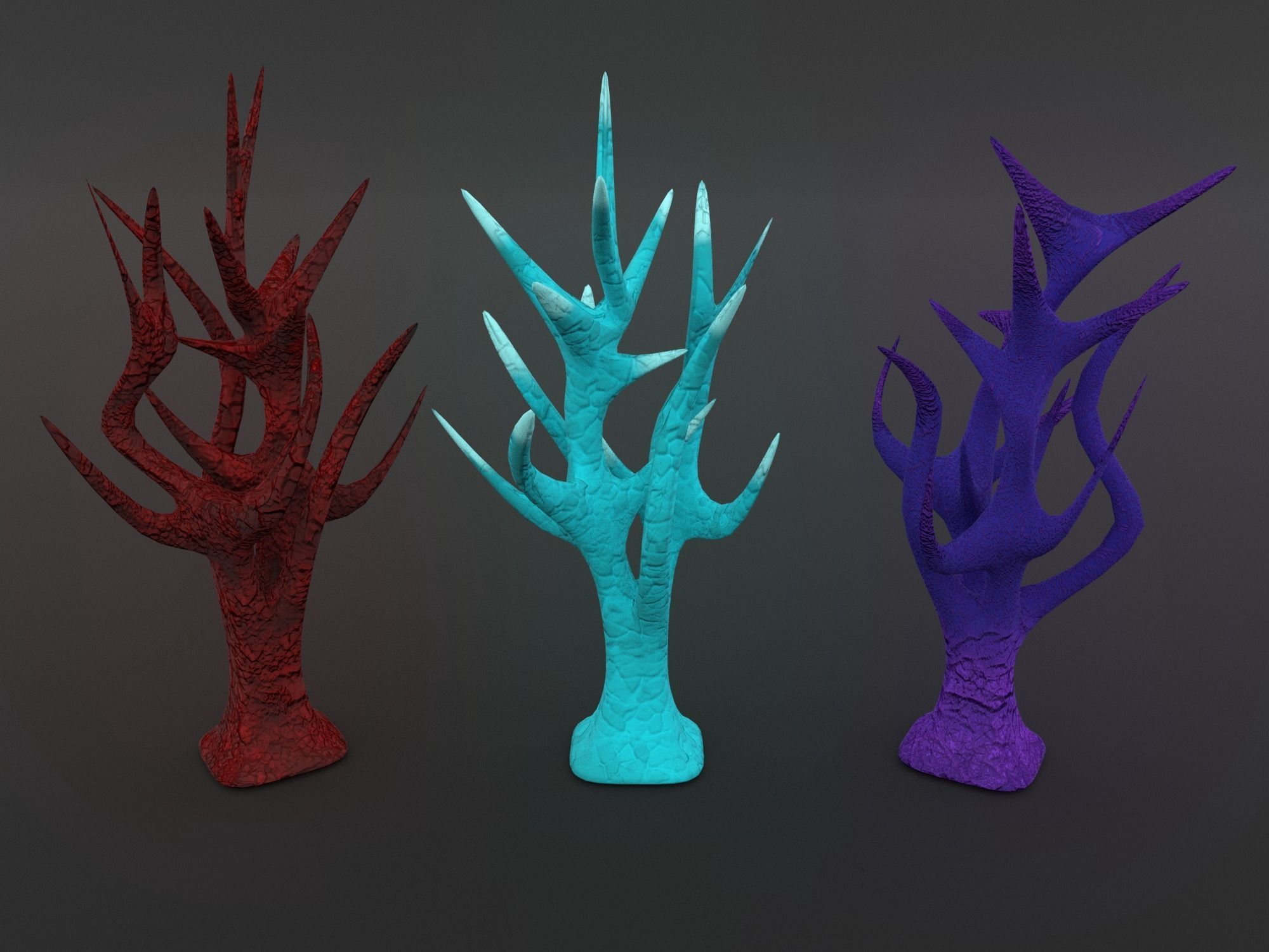 3D model Alien Plant VR / AR / low-poly | CGTrader