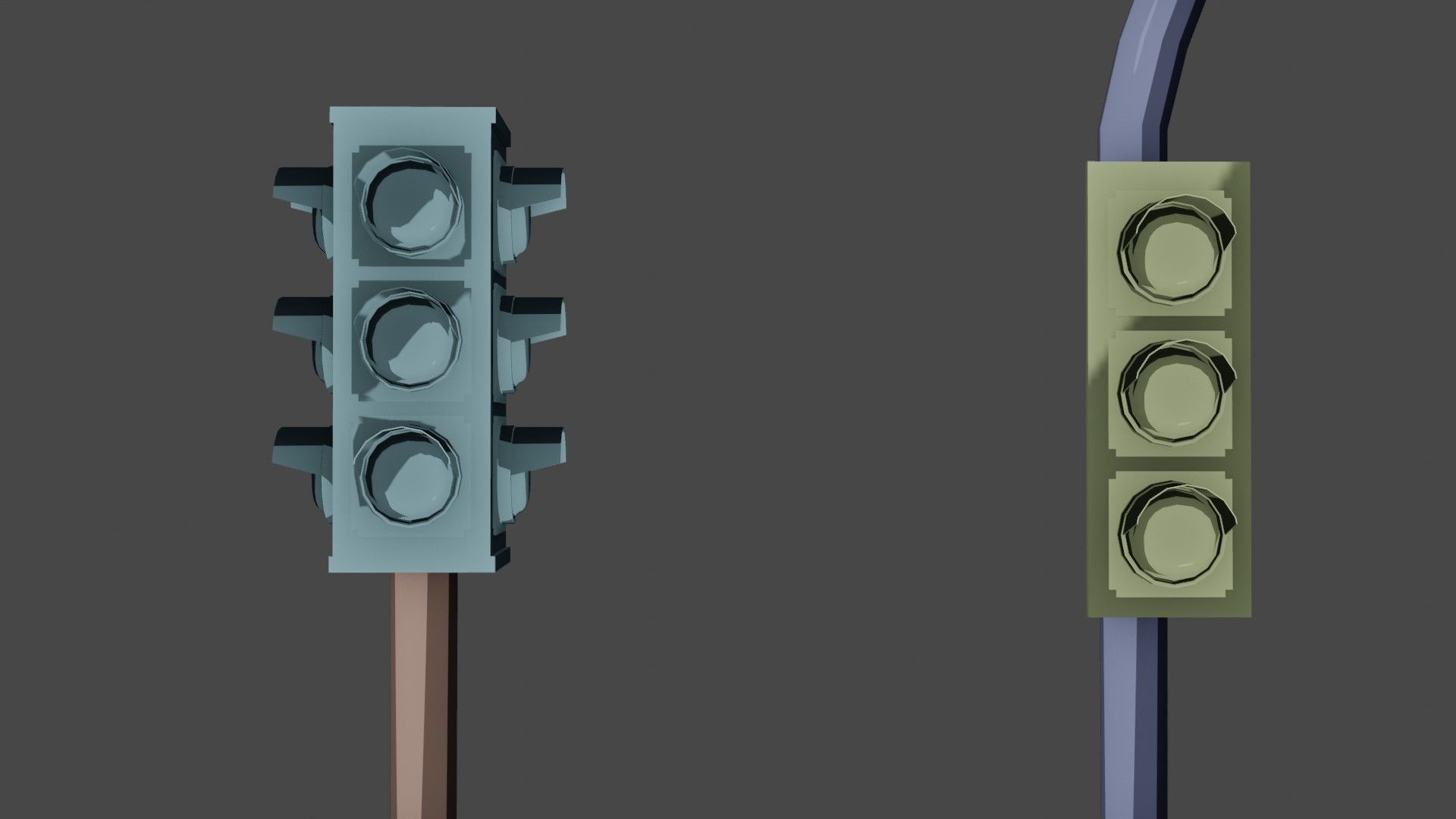 3D model traffic light VR / AR / low-poly | CGTrader