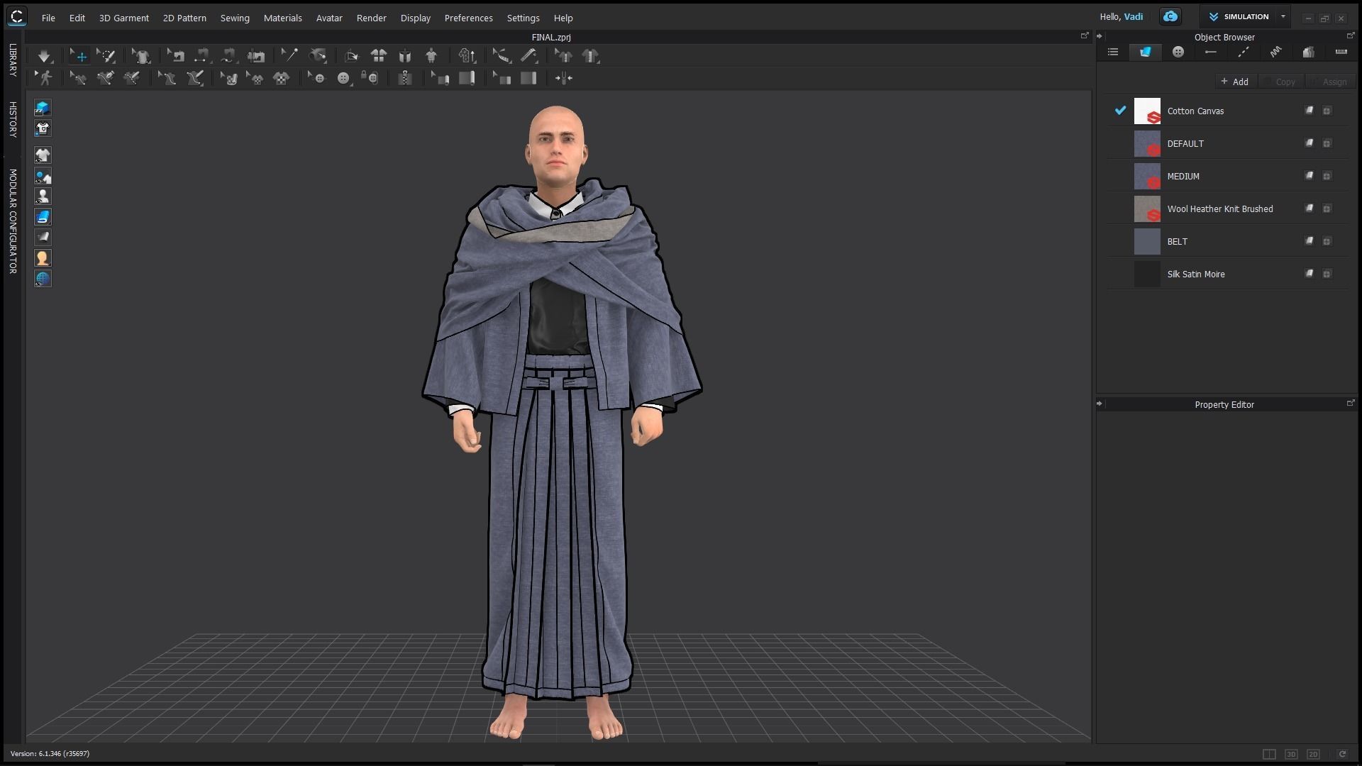 Japanese outfit 3D model | CGTrader