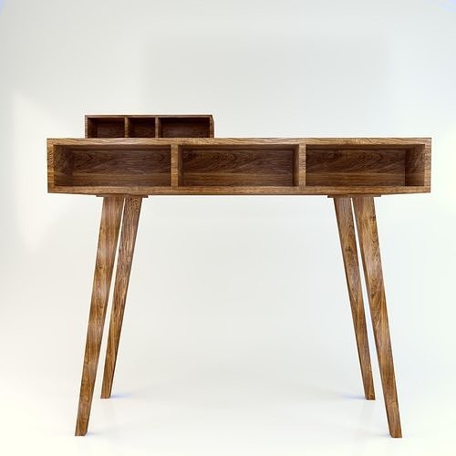 modern writing desk 3D model | CGTrader