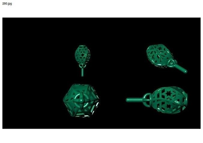 3 size stl beeds 3D model 3D printable | CGTrader
