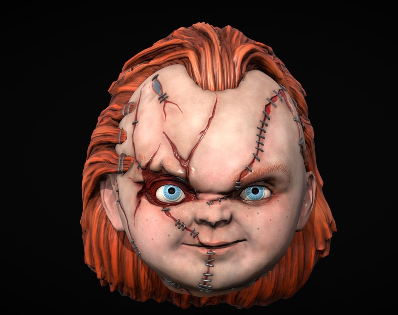 Chucky Head 3D model | CGTrader