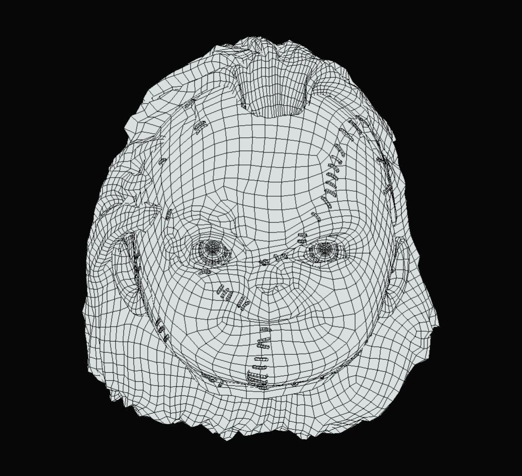 Chucky Head 3D model | CGTrader