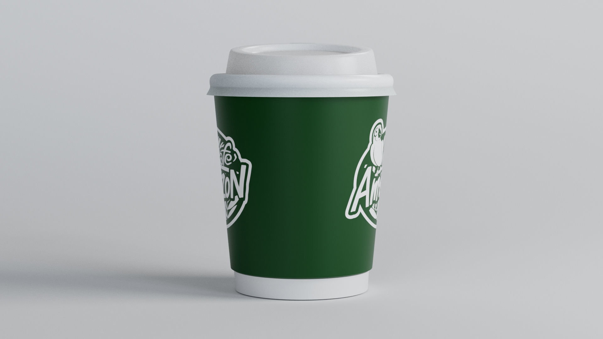 3D model Cafe Amazon Cup VR / AR / low-poly | CGTrader
