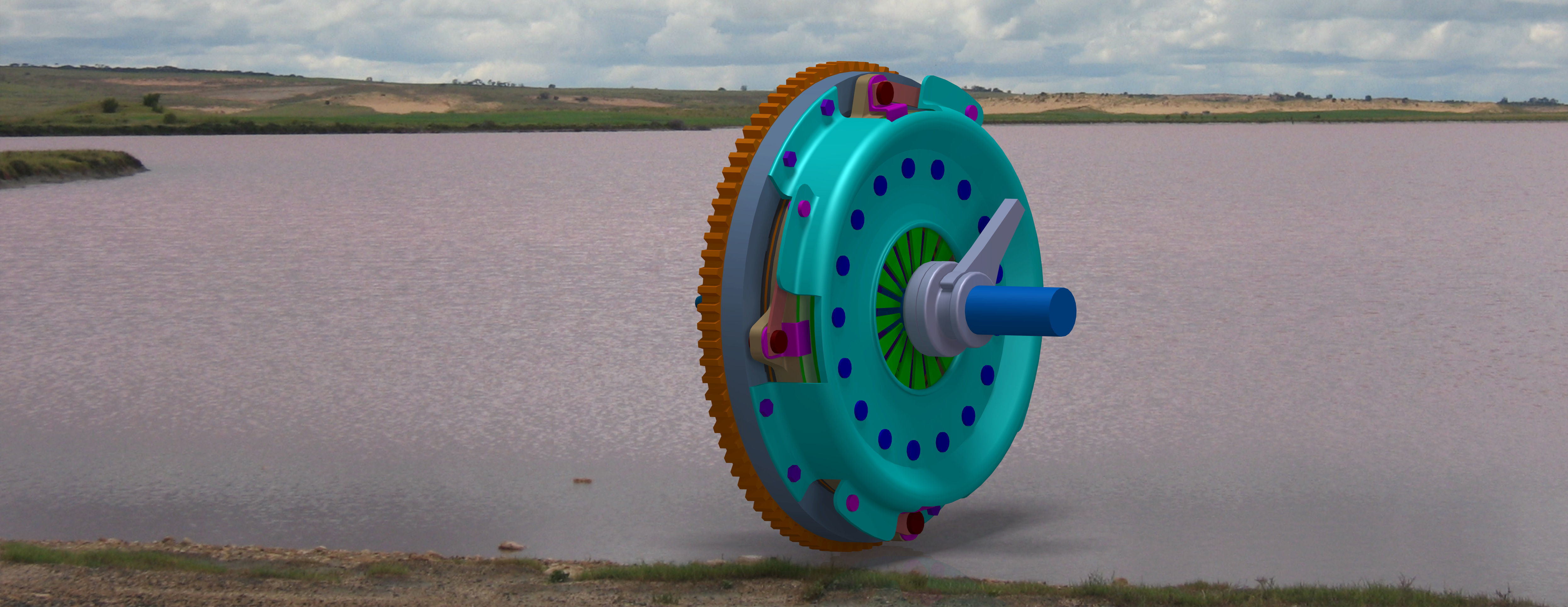 Clutch kit 3D model | CGTrader