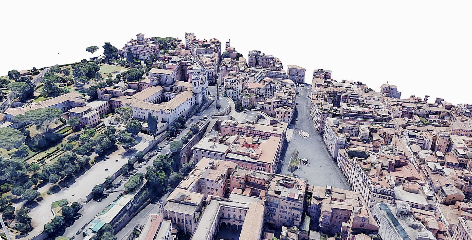 3D model Piazza di Spagna VR / AR / low-poly | CGTrader