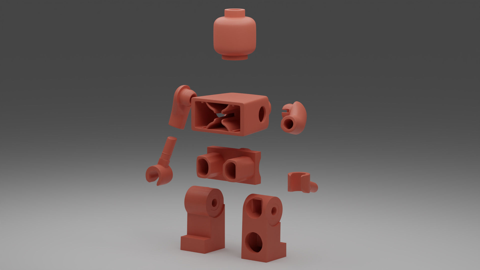Highly Detailed no-Lego Minifigure 3D model | CGTrader
