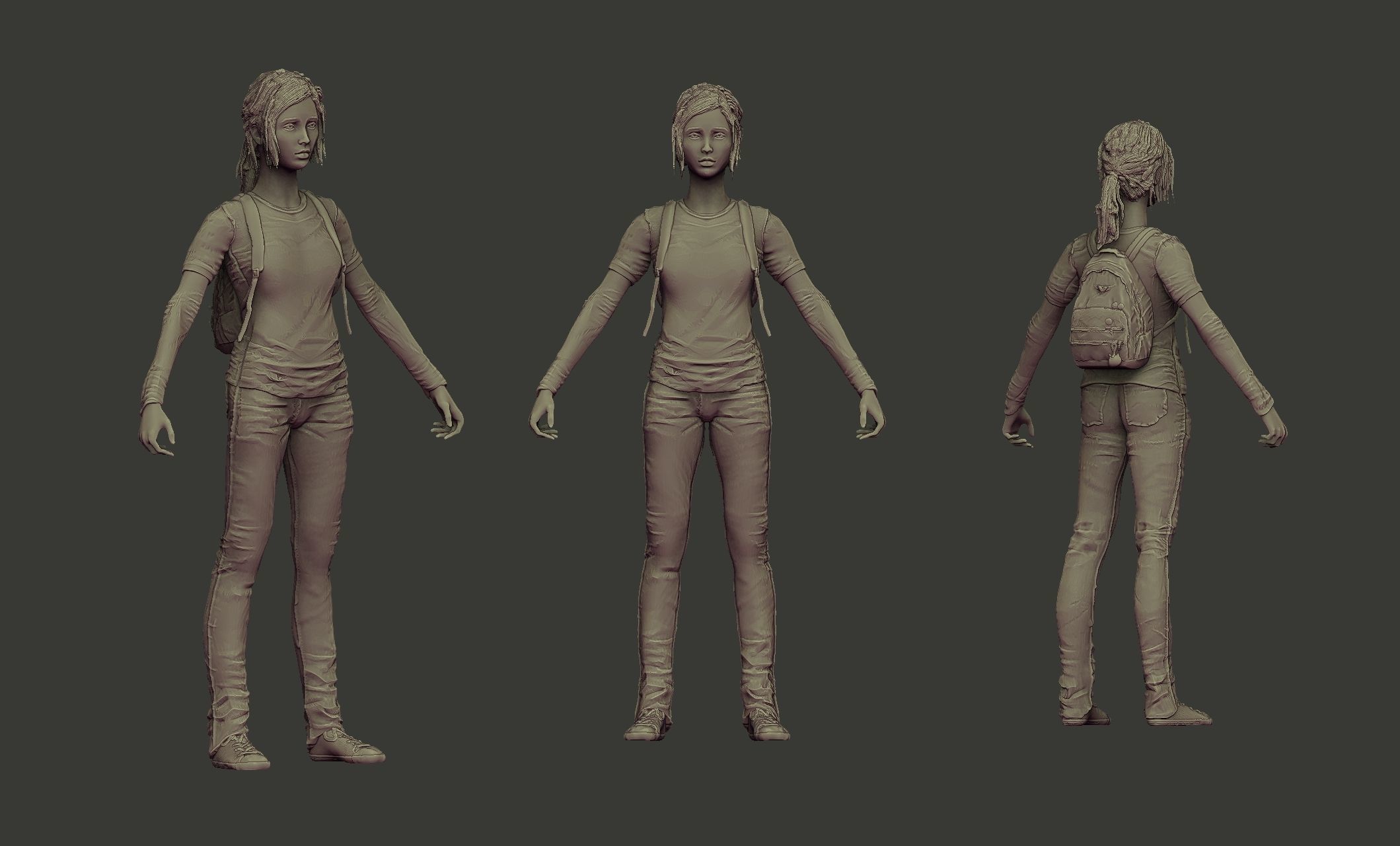 Ellie 3D model 3D printable | CGTrader
