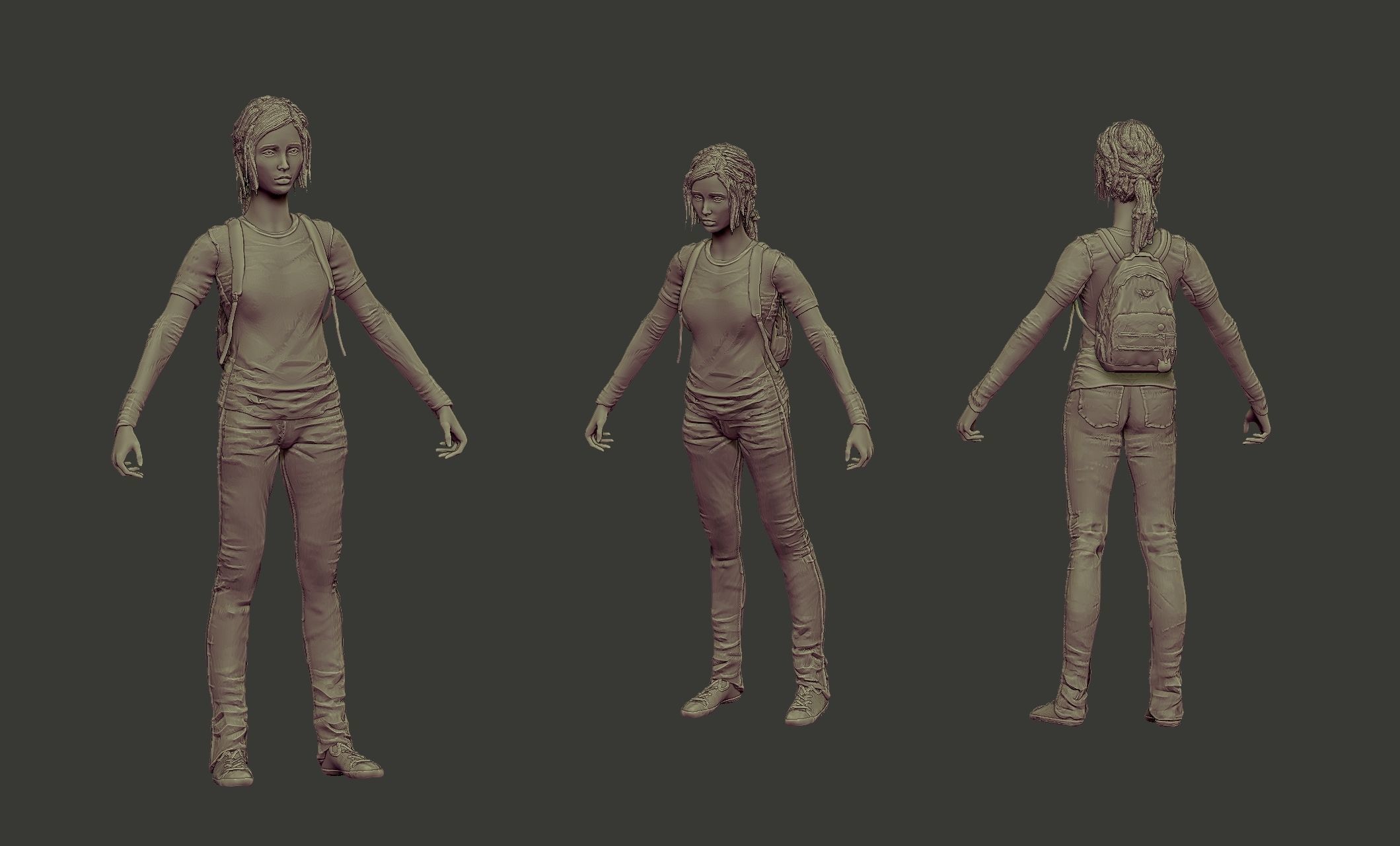 Ellie 3D model 3D printable | CGTrader