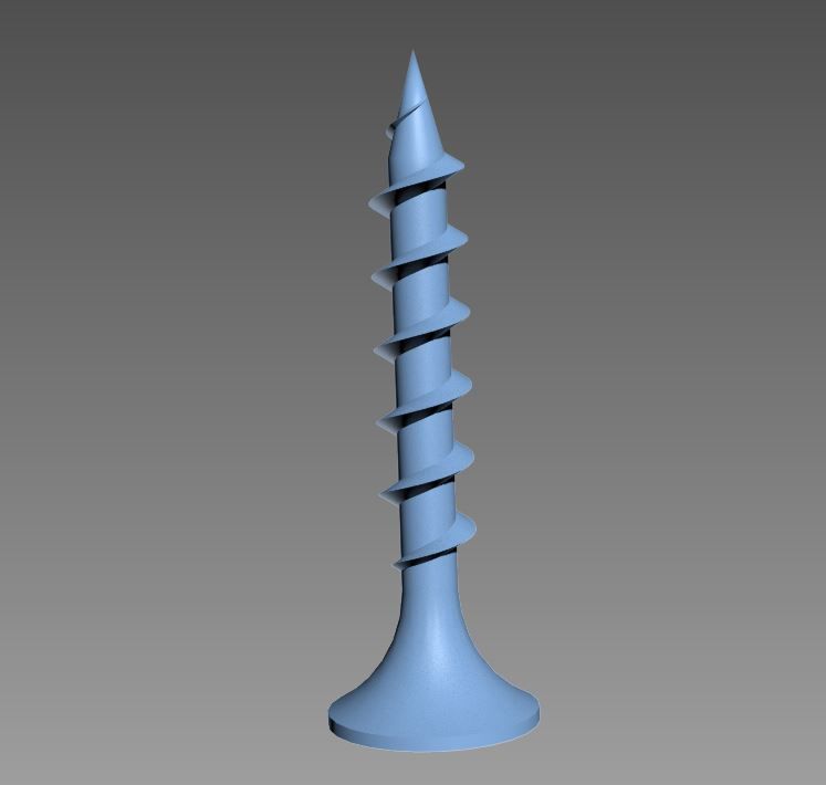 self-tapping screw free 3D model | CGTrader