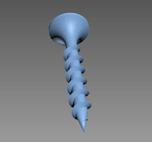 self-tapping screw free 3D model | CGTrader