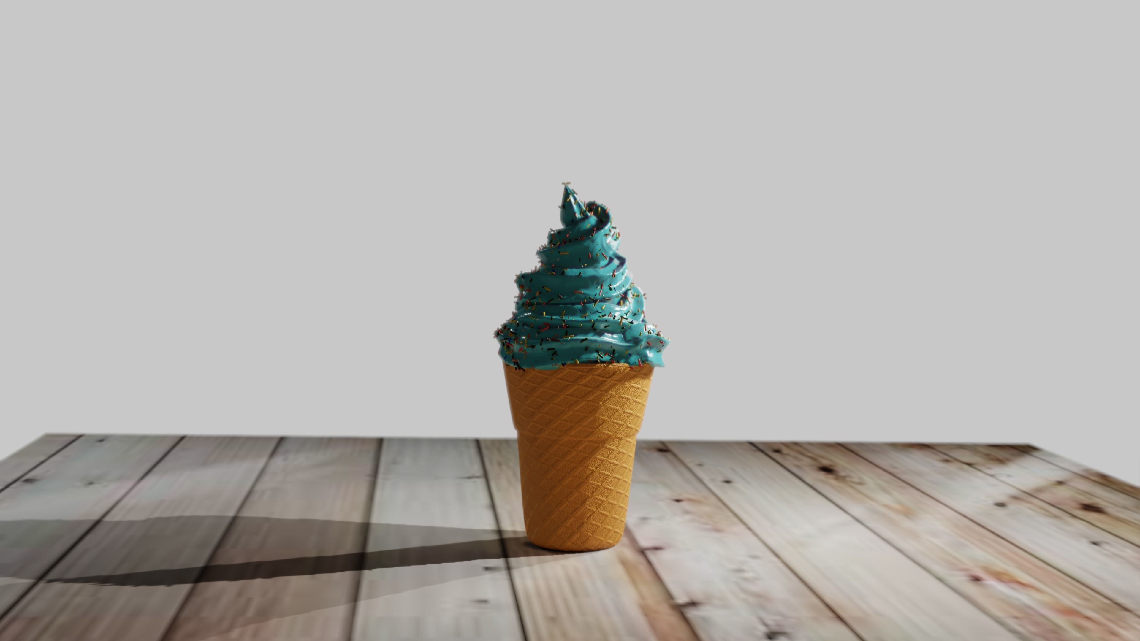 Low Poly ICE CREAM free VR / AR / low-poly 3D model | CGTrader