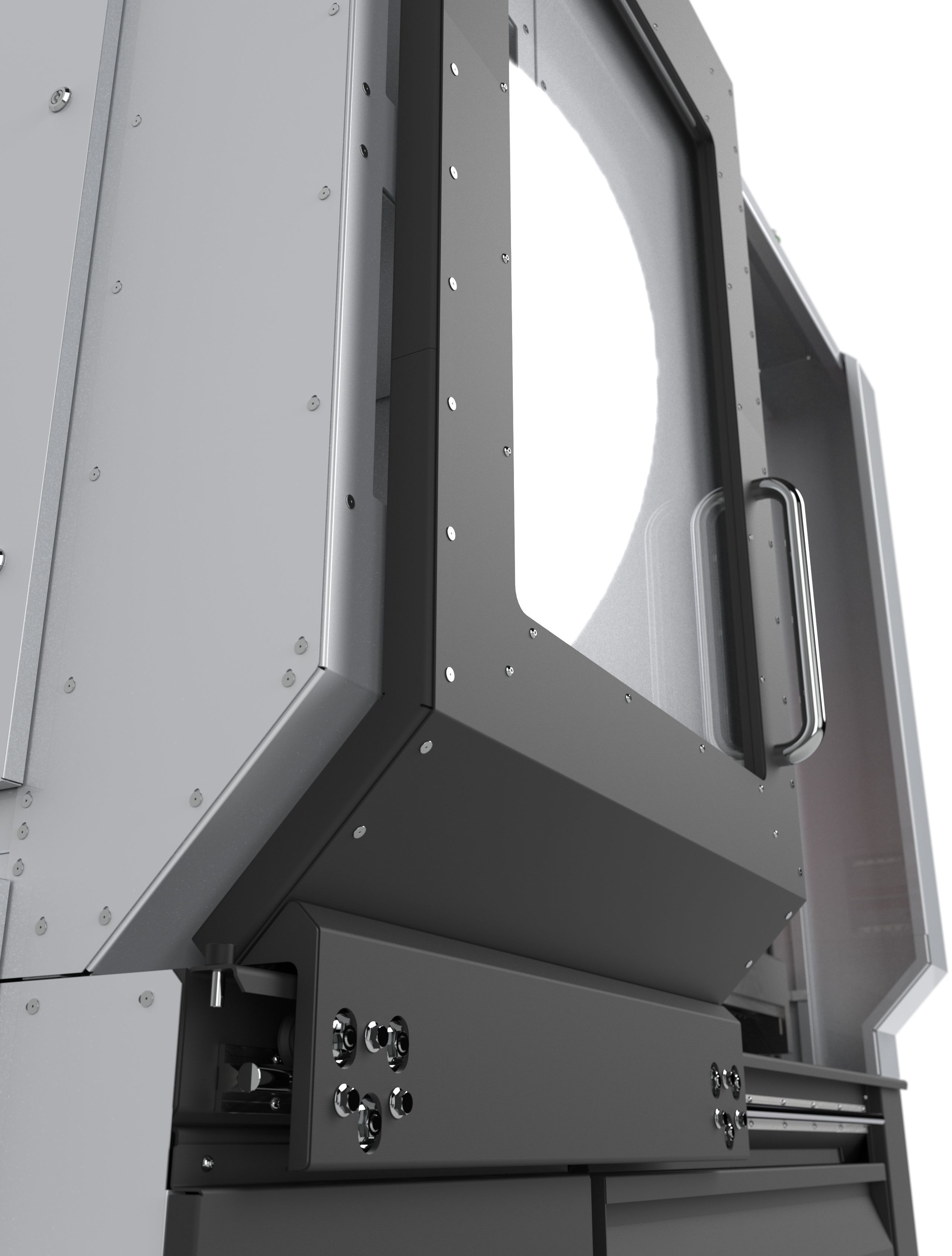 Cabinet CNC milling CNC machine 3D model | CGTrader