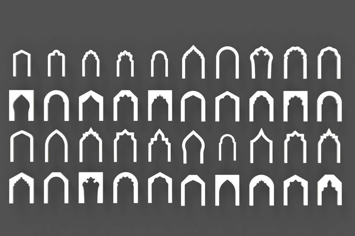 Arc Collections 3D model | CGTrader