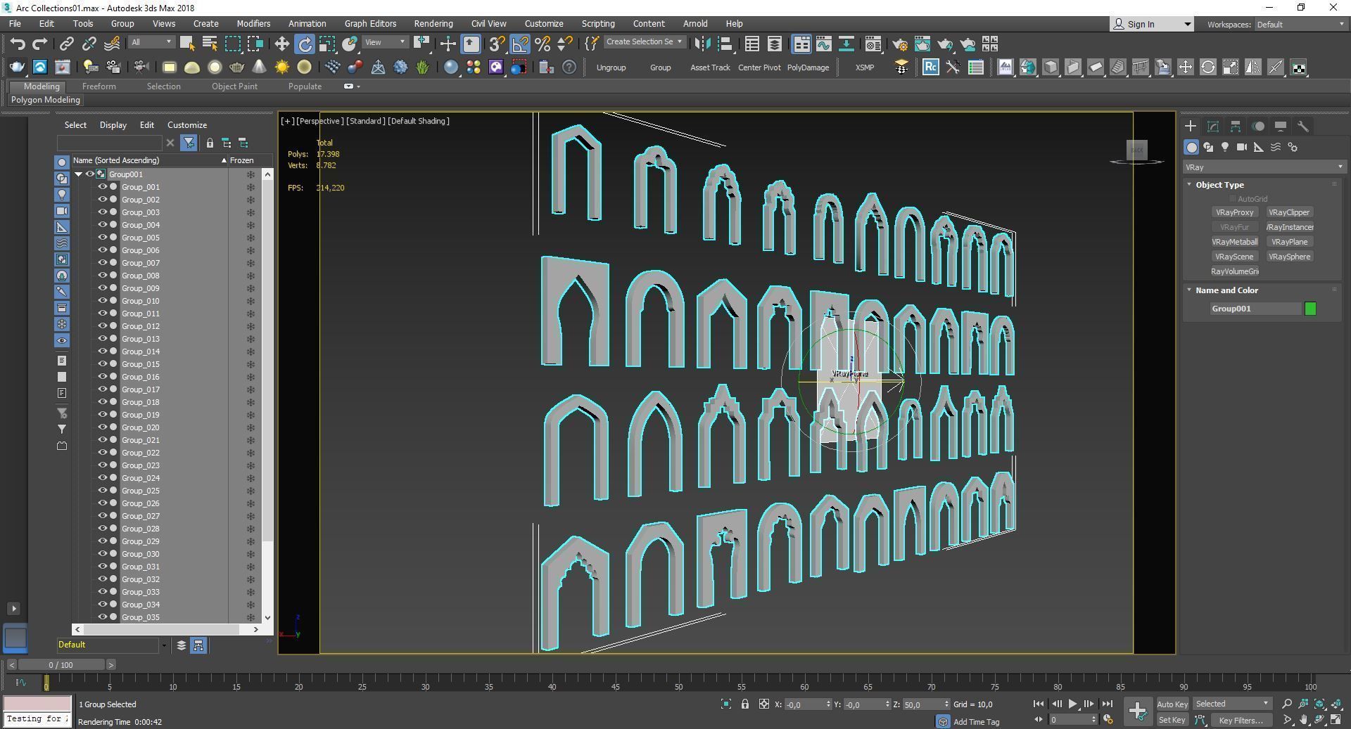 Arc Collections 3D model | CGTrader