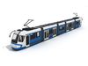 Blue And White Train Car 3D model | CGTrader