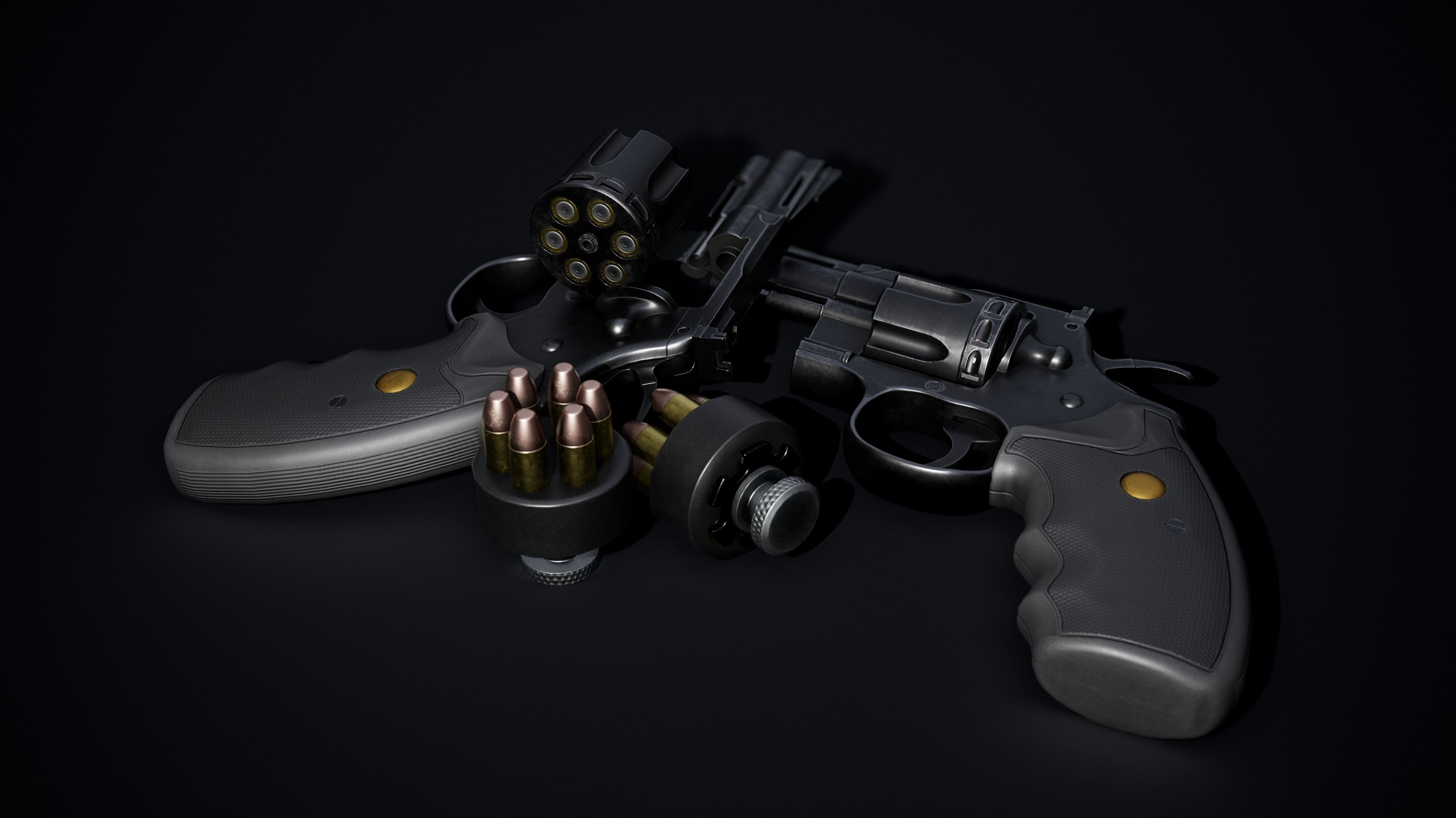 3D model Magnum 357 Revolver VR / AR / low-poly | CGTrader