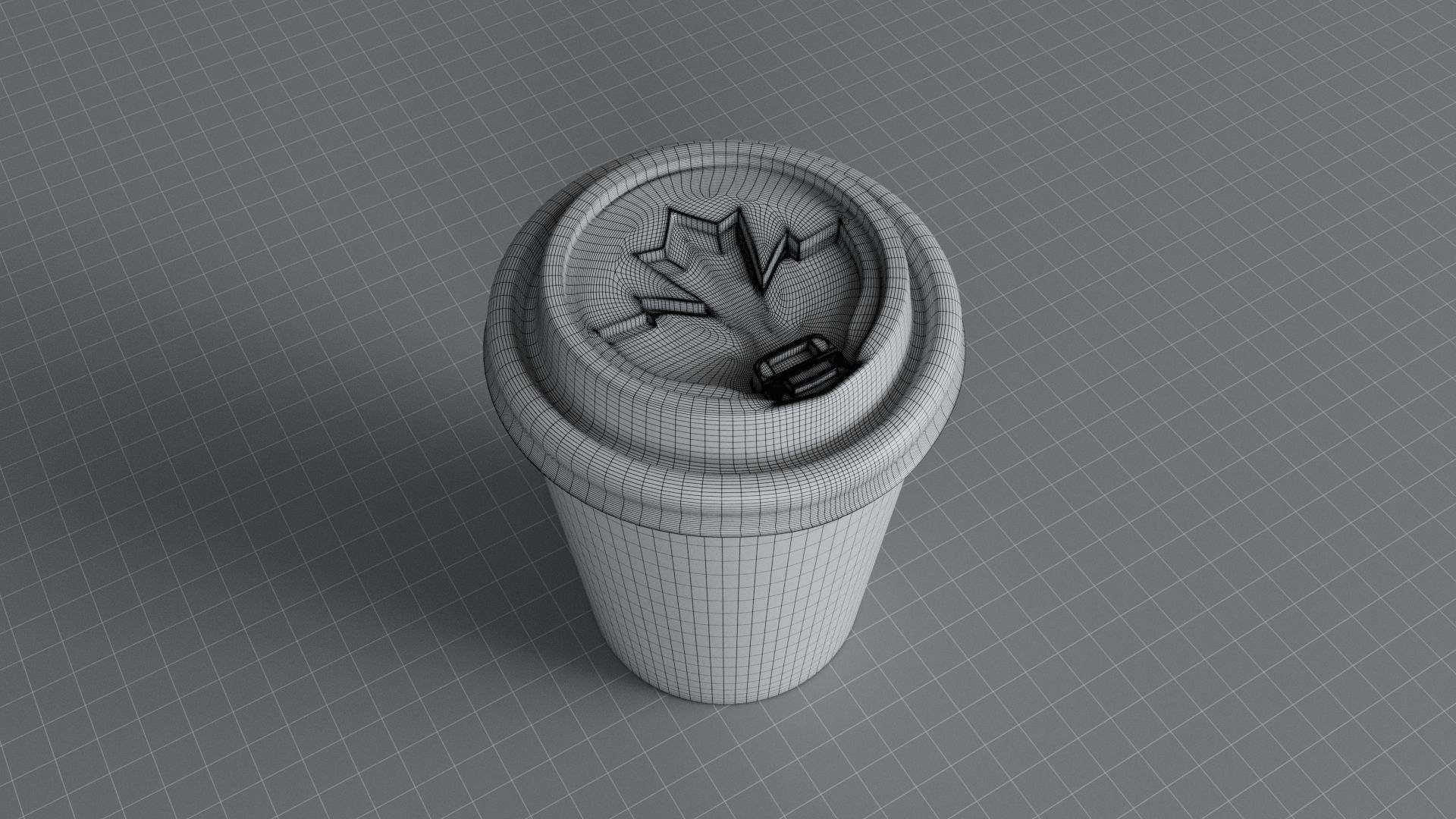 3D model Tim Hortons Cup VR / AR / low-poly | CGTrader
