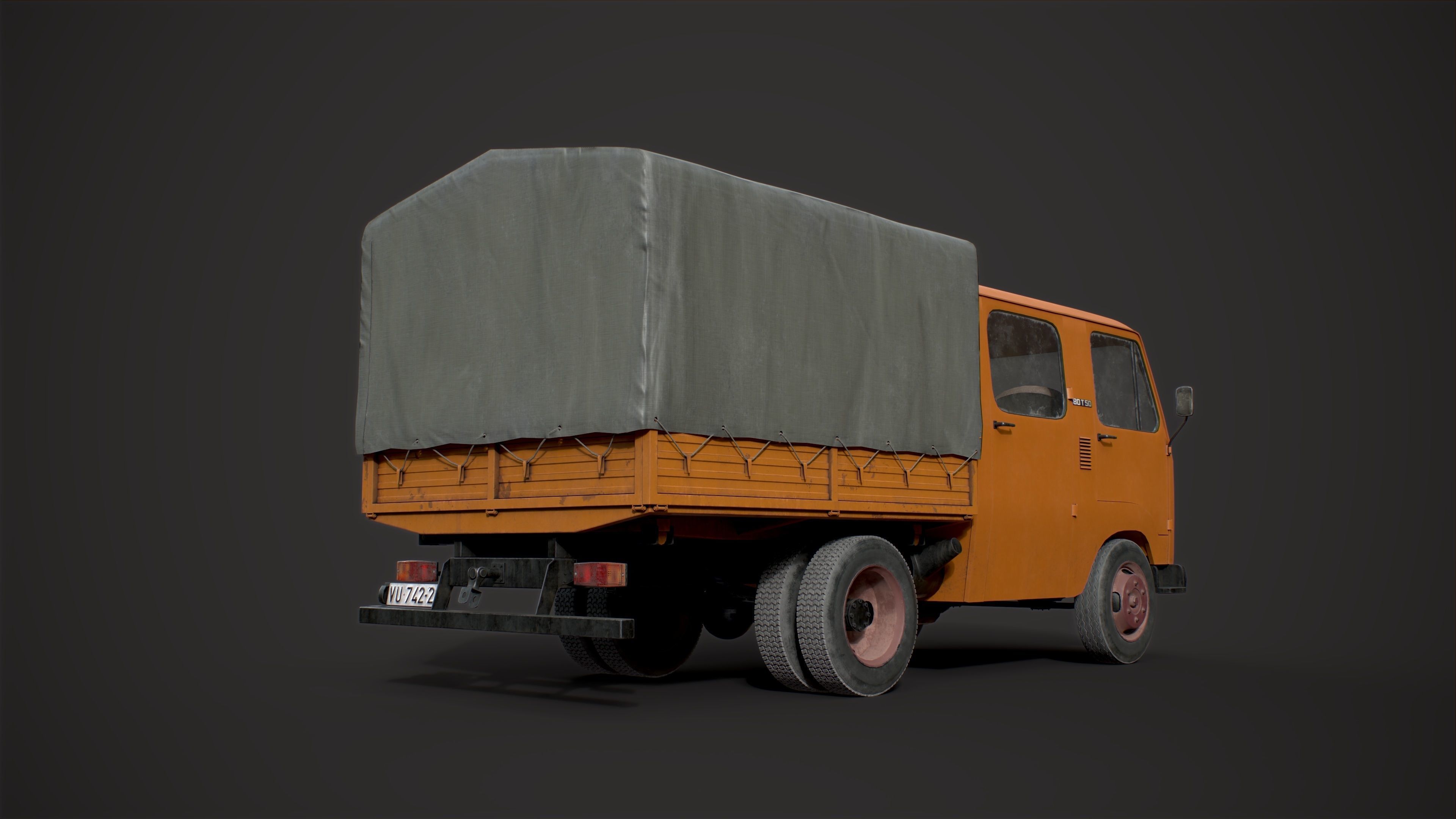 TAM 80 3D model | CGTrader