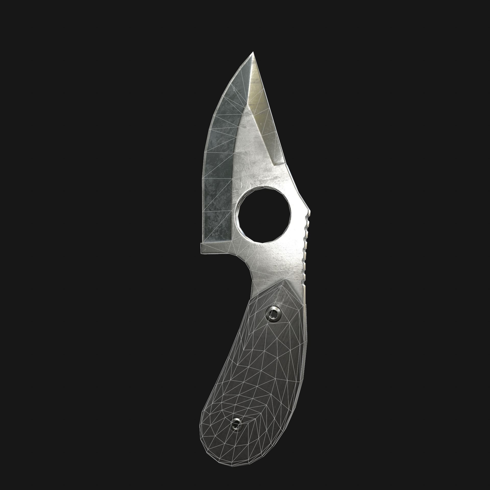 3D model 3D Knife Texture Pack VR / AR / low-poly | CGTrader