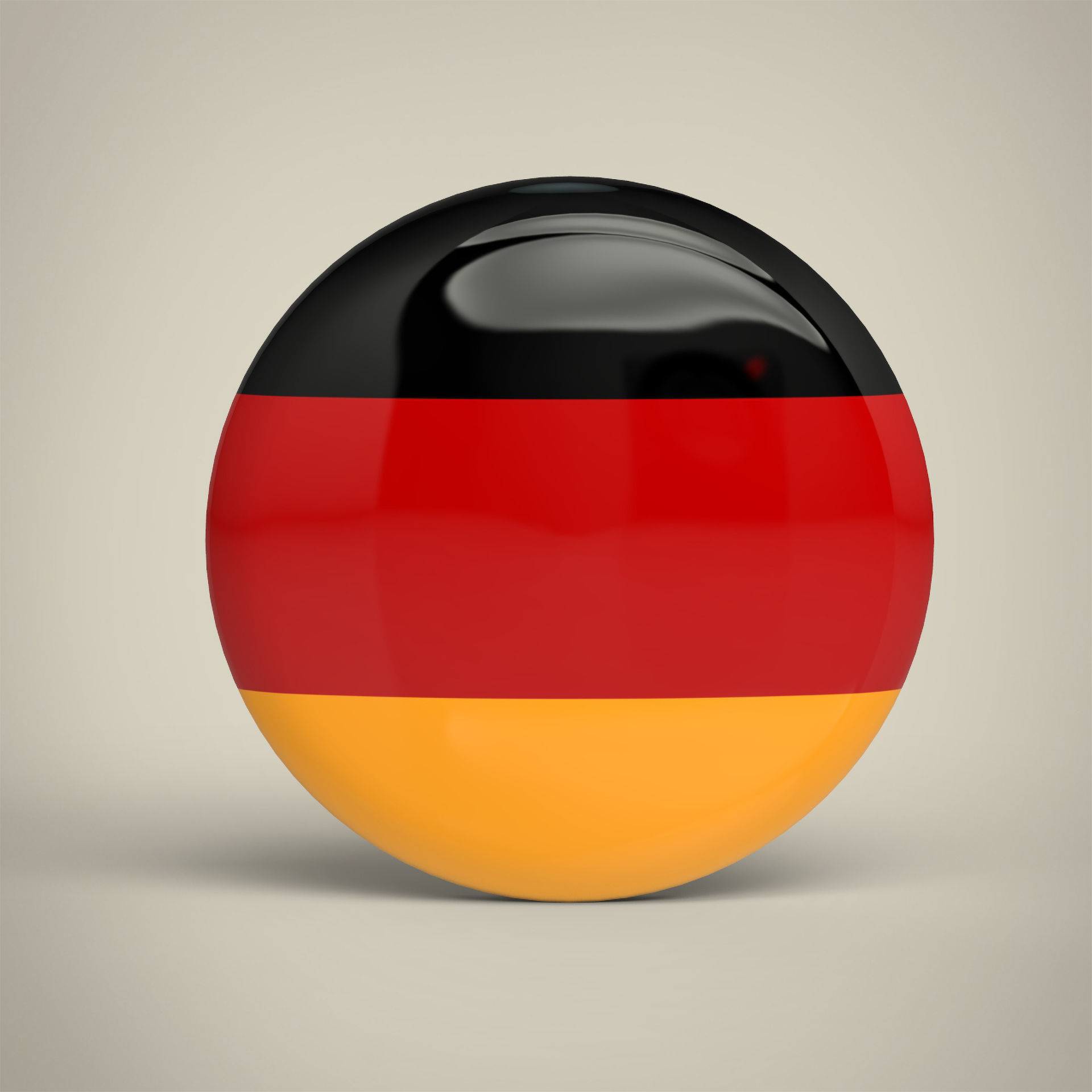 3D model Germany Badge VR / AR / low-poly | CGTrader