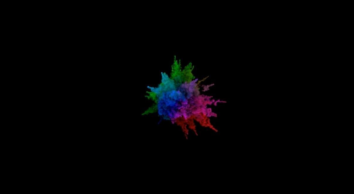 Colorful Smoke Explosion FX 3D model animated | CGTrader