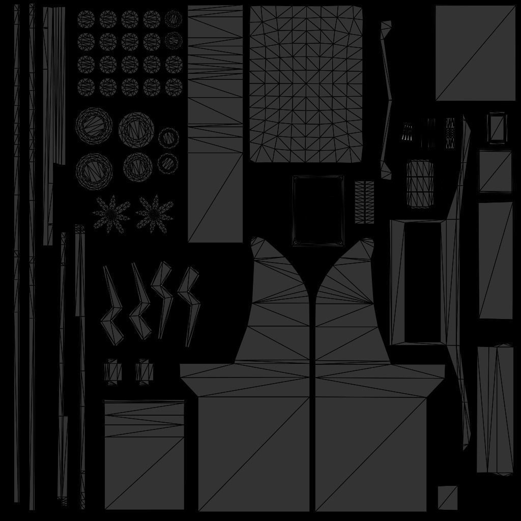 Almost new retro arcade game machine Low-poly free VR / AR / low-poly ...